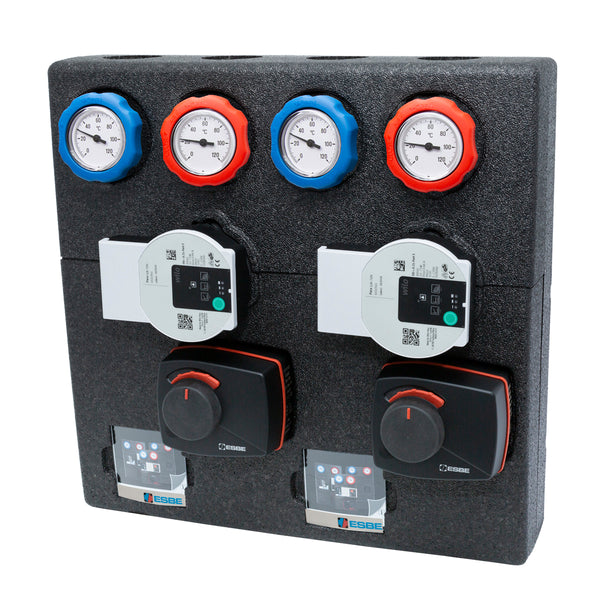 ESBE Double Circulation Unit, Direct/Mixing Function – Heat Pump Parts