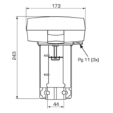 ESBE Actuator ALB144- 22050100 – Heat Pump Parts
