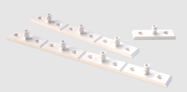 Ecoclip Base Plate White (Eco Clip) – Heat Pump Parts